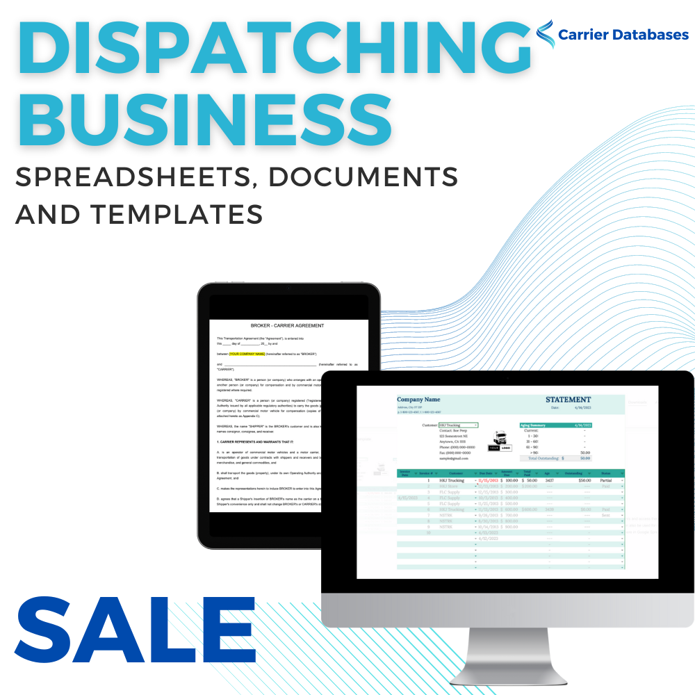 Dispatching Business – Downloadable Carrier Databases